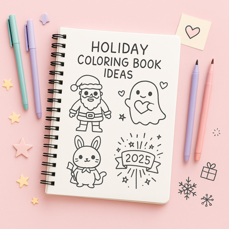 Top Coloring Book Niches to Explore in 2025 – Ink & Imagination